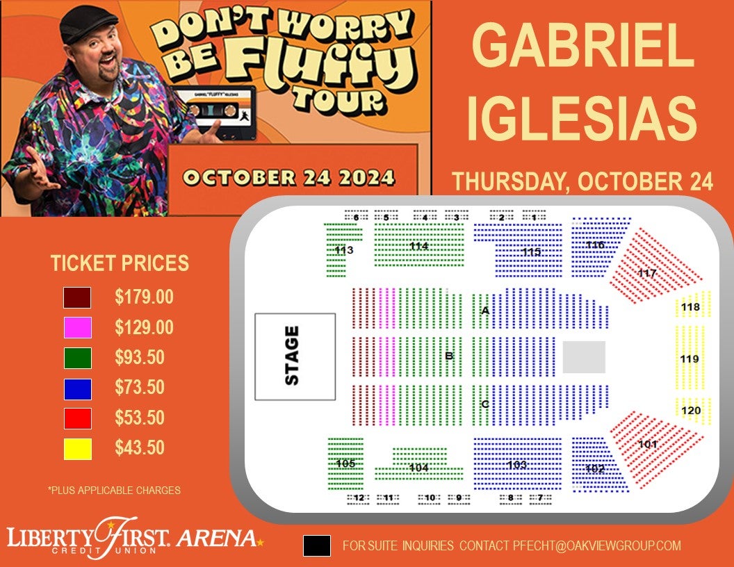 Gabriel Iglesias | Liberty First Credit Union Arena
