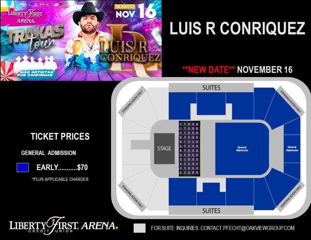Luis R Conriquez | Liberty First Credit Union Arena