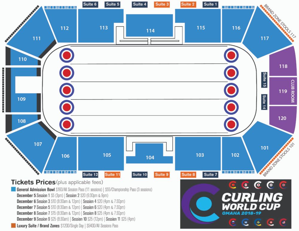 Curling World Cup Tournament | Liberty First Credit Union Arena