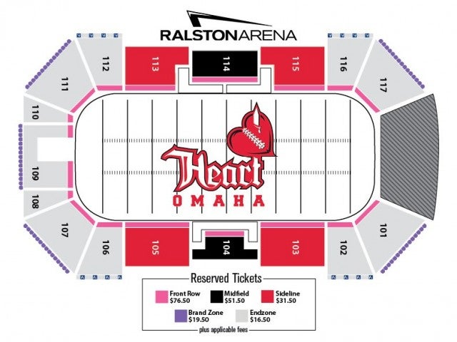 Omaha Heart vs. Jacksonville Breeze | Liberty First Credit Union Arena