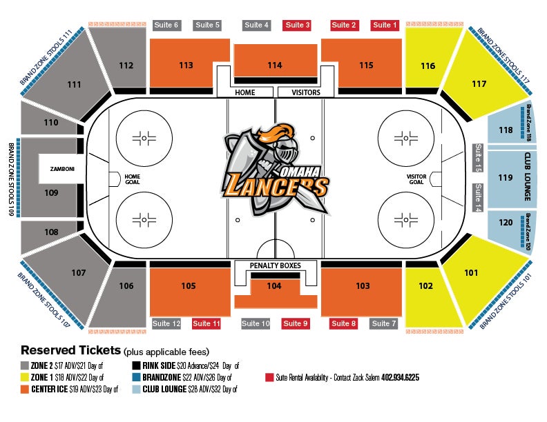 Omaha Lancers v Chicago - Game 25 | Liberty First Credit Union Arena